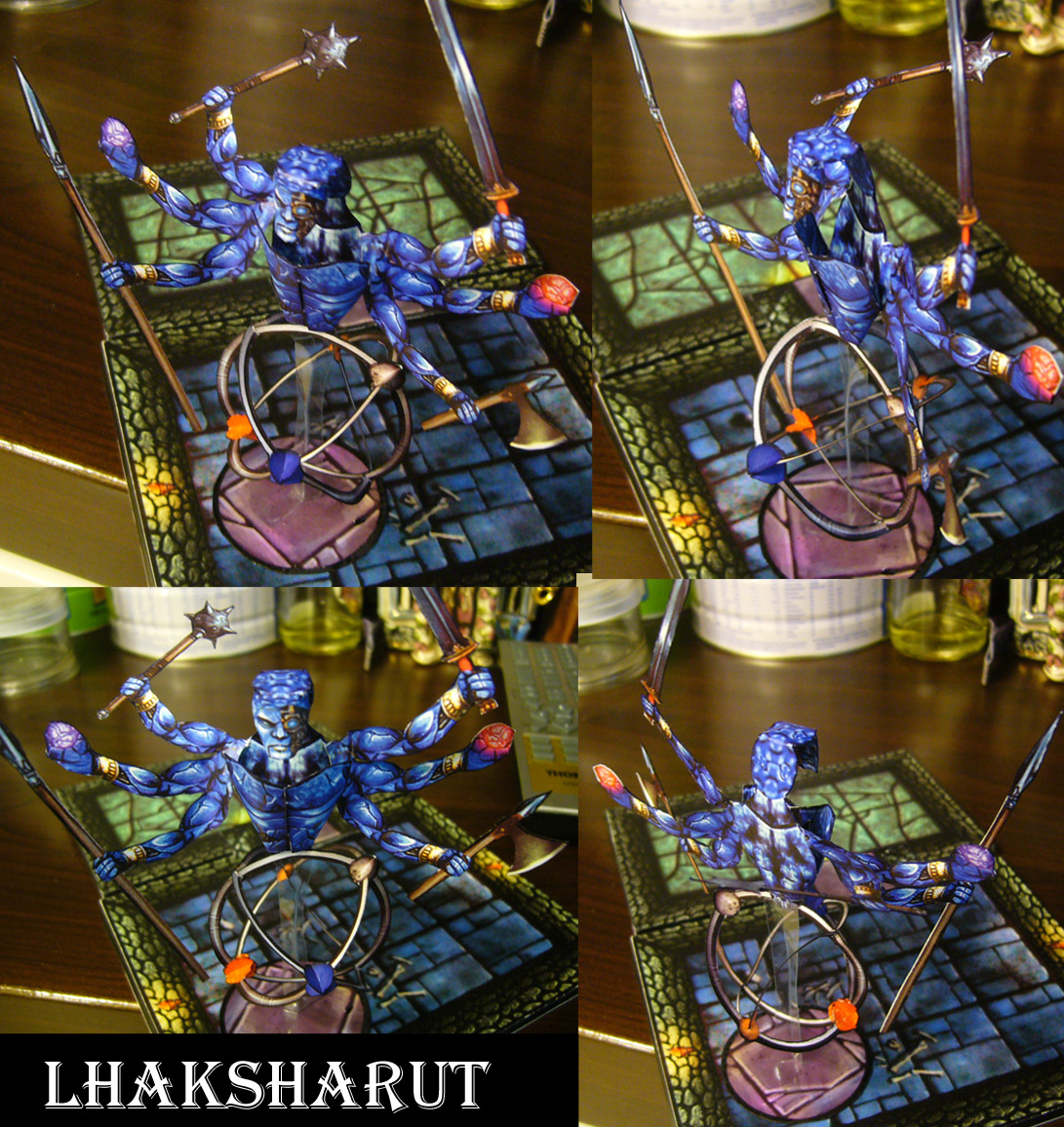 Fantasy Paper Miniature Models: Inevitables