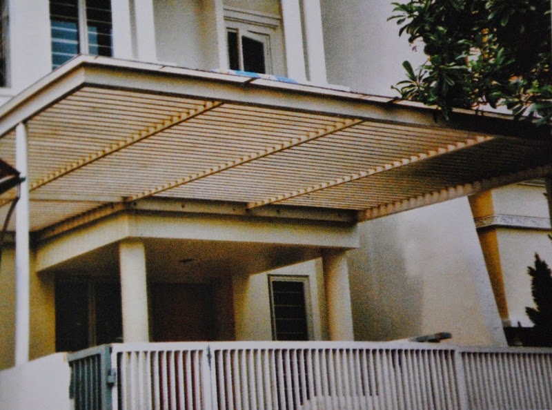 Terpopuler 14 Gambar Tiang Kanopi Kayu Motif Minimalis