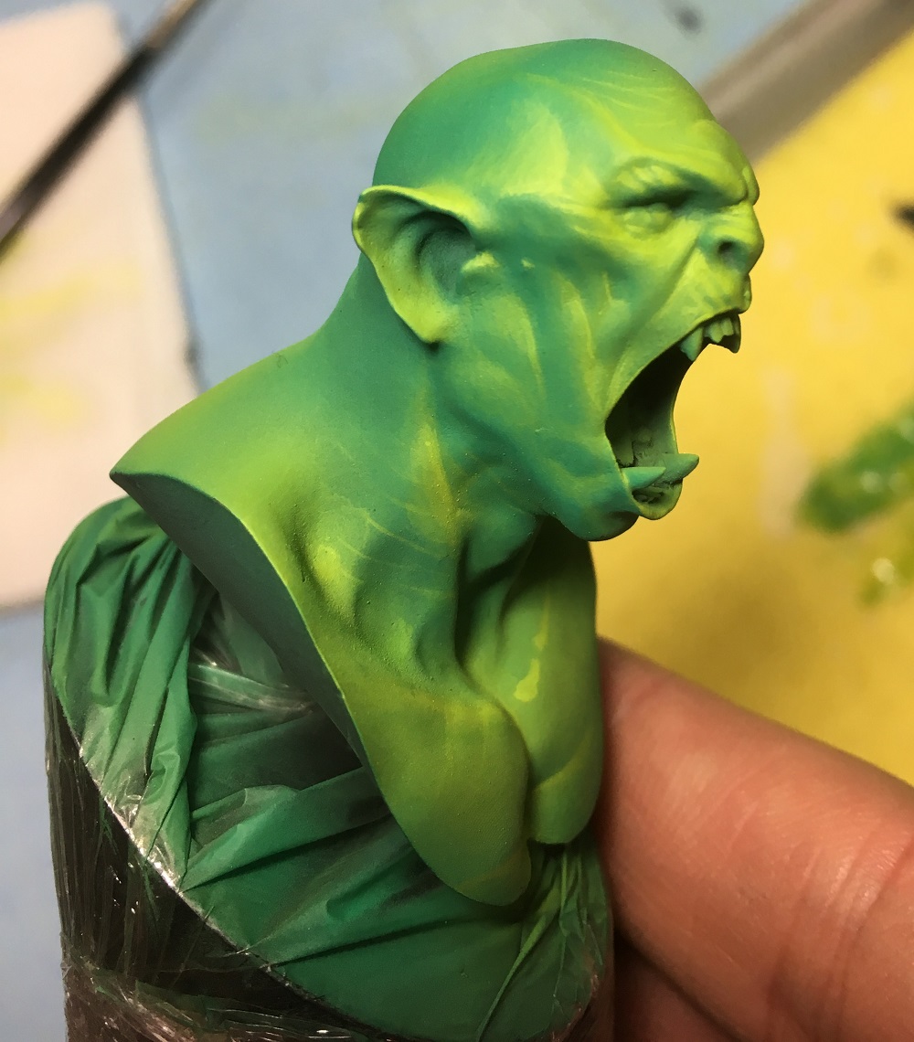 Tutorial - Green skin ~ Chestnut Ink