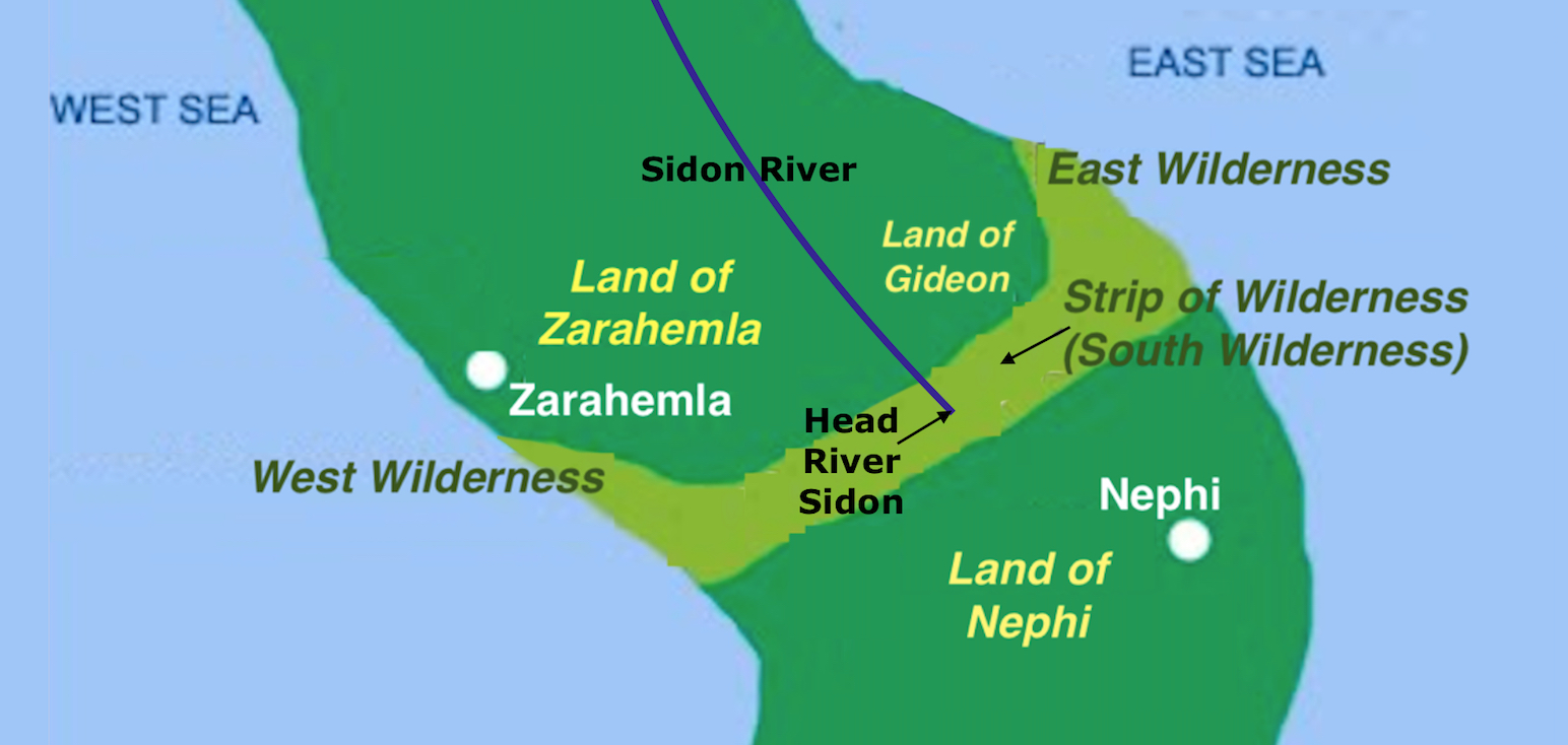 NephiCode: City of Zarahemla, Land of Zarahemla and the River Sidon ...