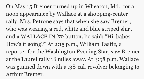 free to find truth: 44 66 | Arthur Bremer, the man who shot George ...