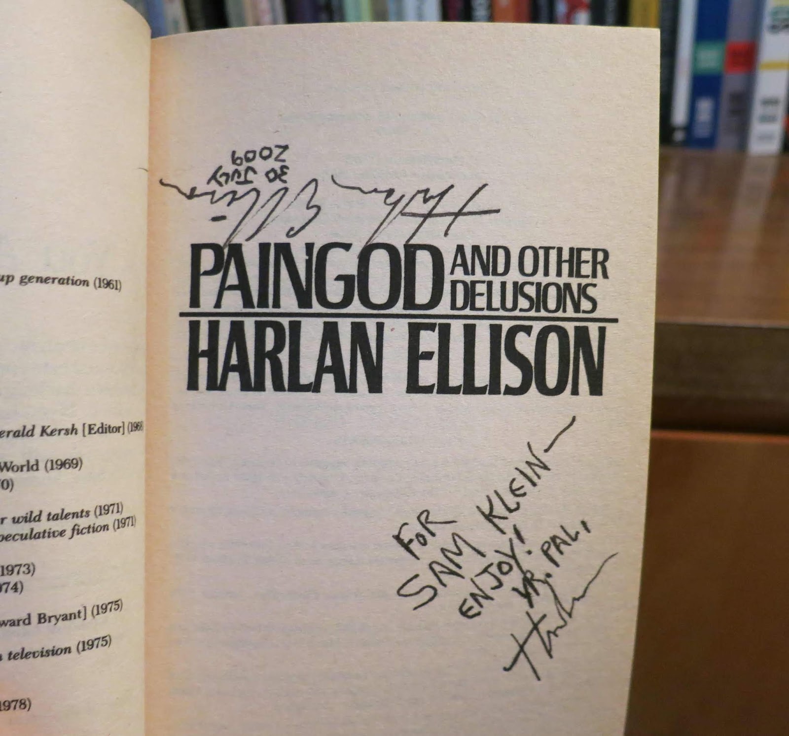 The ZehnKatzen Times: My Harlan Ellison Story