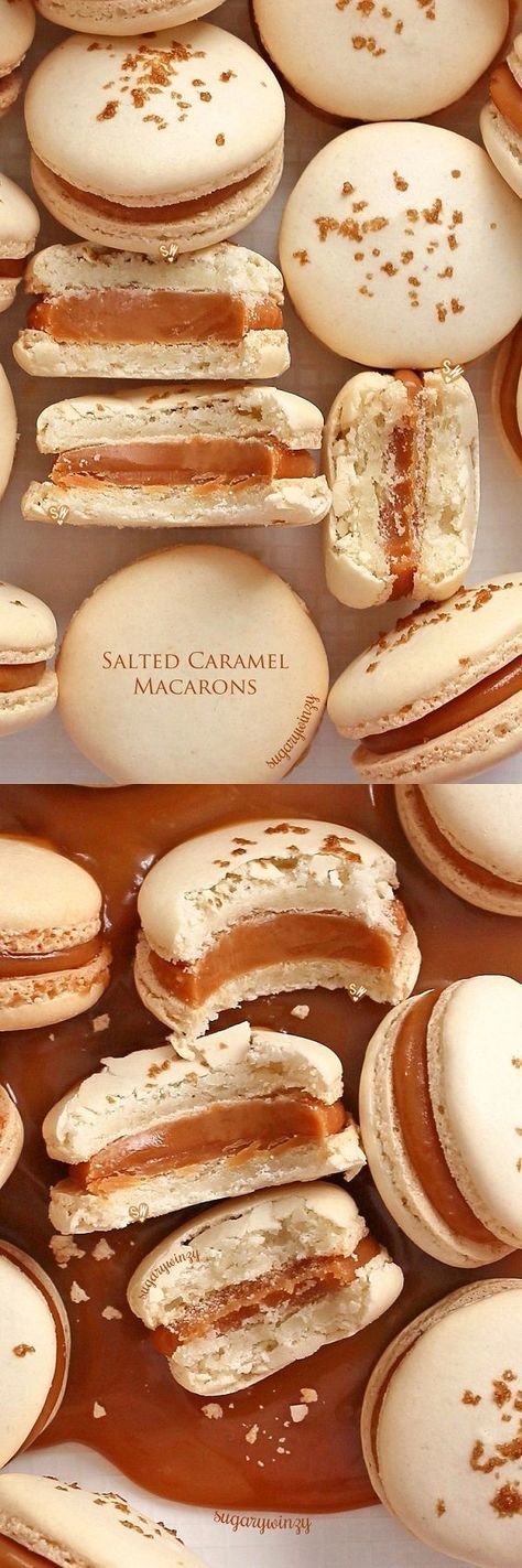 Salted Caramel Macarons - Keto Dinner Recipes