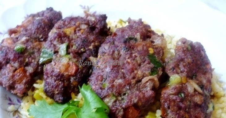 Rania @ Work with sugar'n spice: Iskendar Kebab with Vegetable Fried Rice