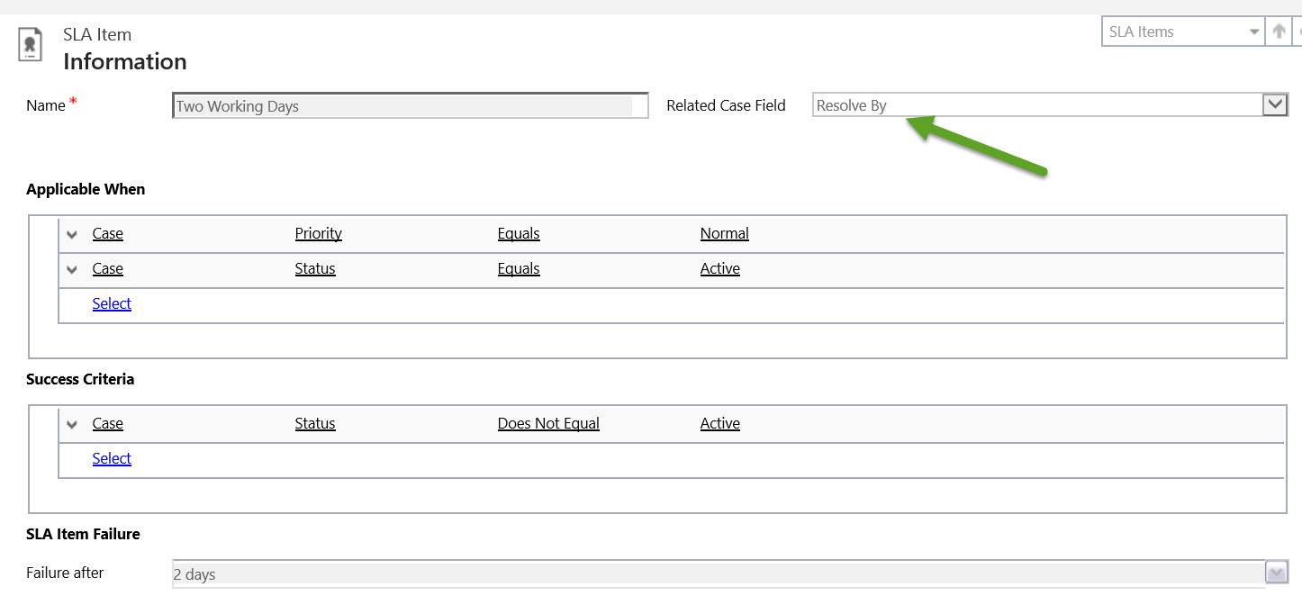 How to configure a SLA to calculate workings days - Joe Gill