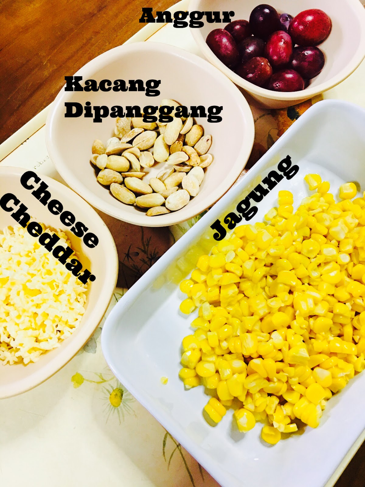 Breakfast Jagung Cheese Kacang.... - Dapur Kak Noor