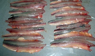 BOCARTES O BOQUERONES CON SALSA ROMESCU