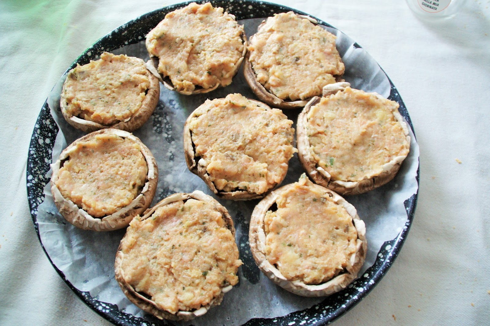 I piaceri della tavola: Funghi Portobello ripieni