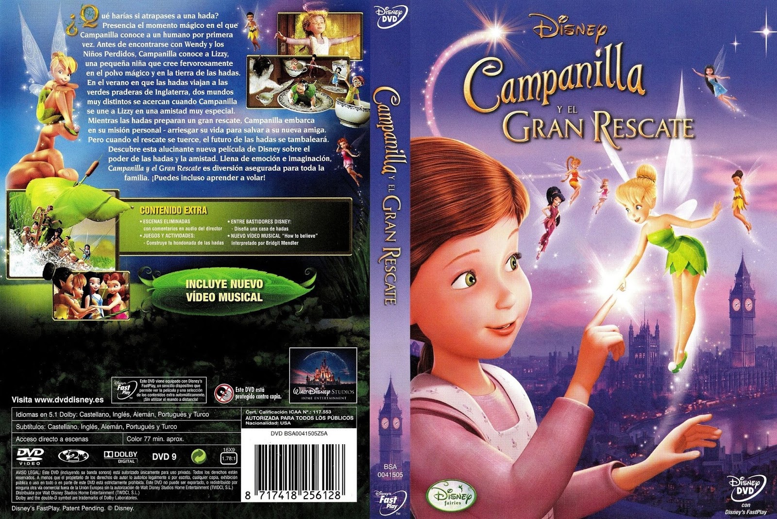 TÓMBOLA DISNEY: Tinker Bell, ¡Hadas al rescate!