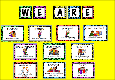 A Crucial Week: IB Learner Profile Posters