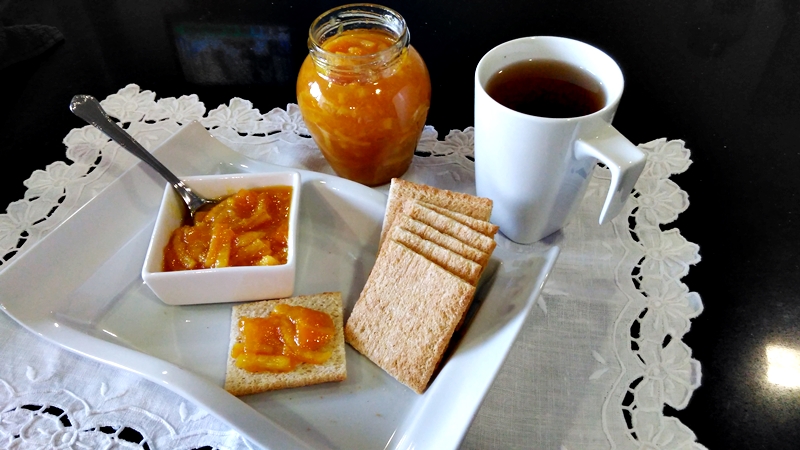 Comida da Tia Gracinha: COMPOTA DE LARANJA