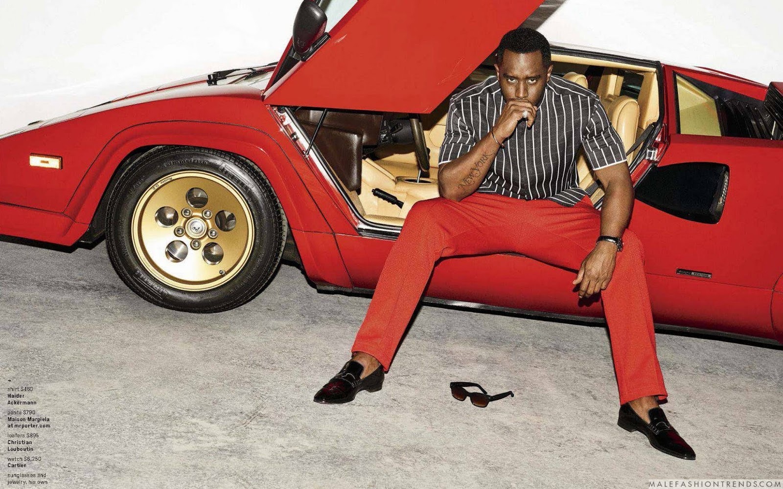 Puff Diddy para GQ USA por Masiek Kobielski