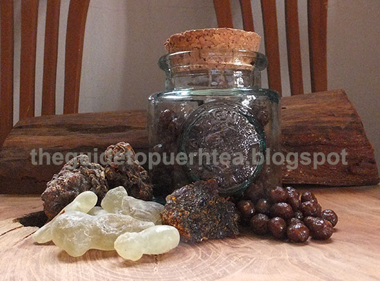 The Guide to Puerh Tea: Frankincense & Myrrh Nerikoh Balls