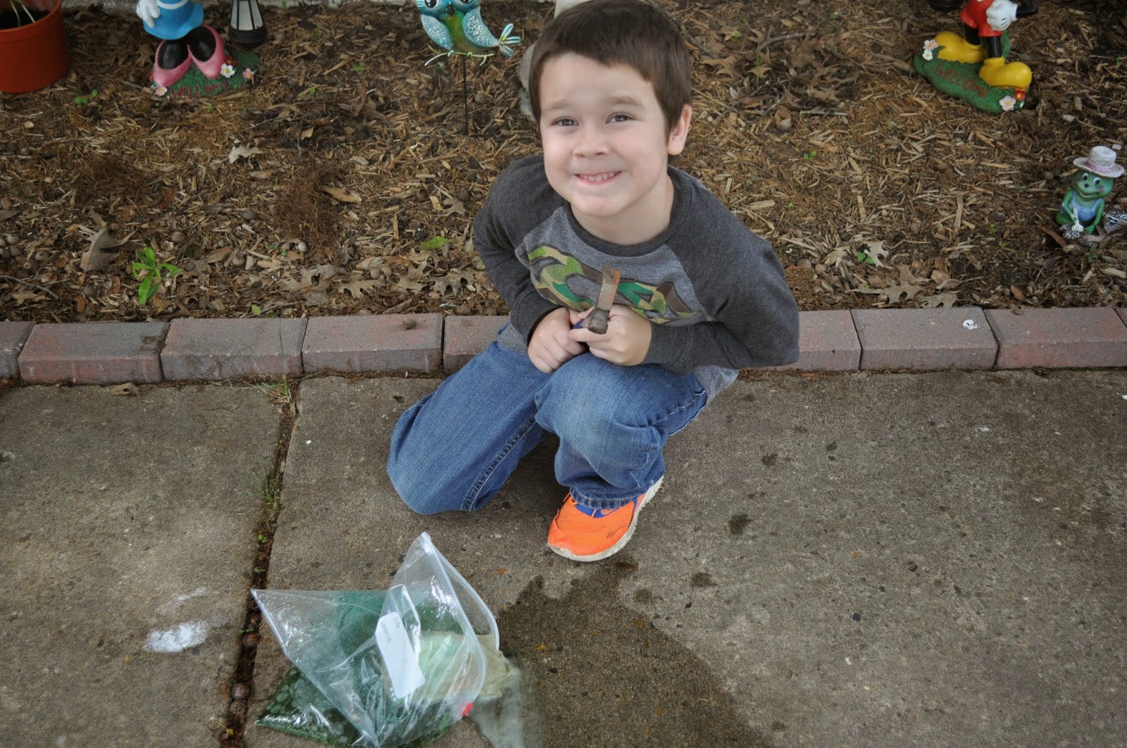 Healthy Momma Talk: Bag Burst Science Experiment