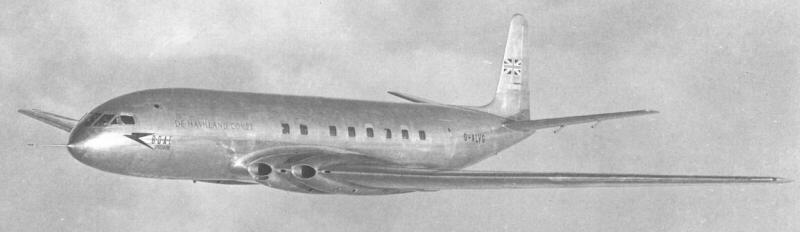 A trágica carreira dos DeHavilland Comet 1