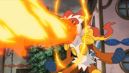Pokémon Era Black: DP Attack Dex: Infernape