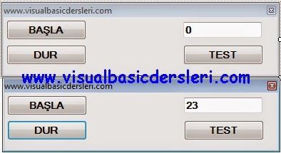 Otomatik Tıklatma yapımı - Visual Basic Dersleri