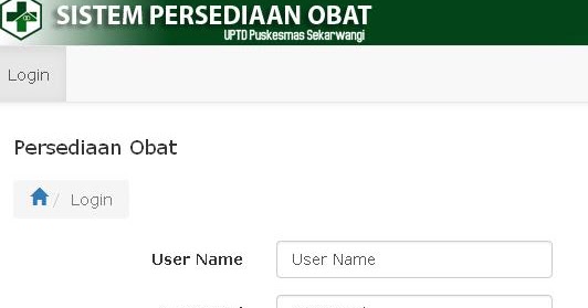 Source Code Pengelolaan dan Persediaan Data Obat berbasis WEB ...
