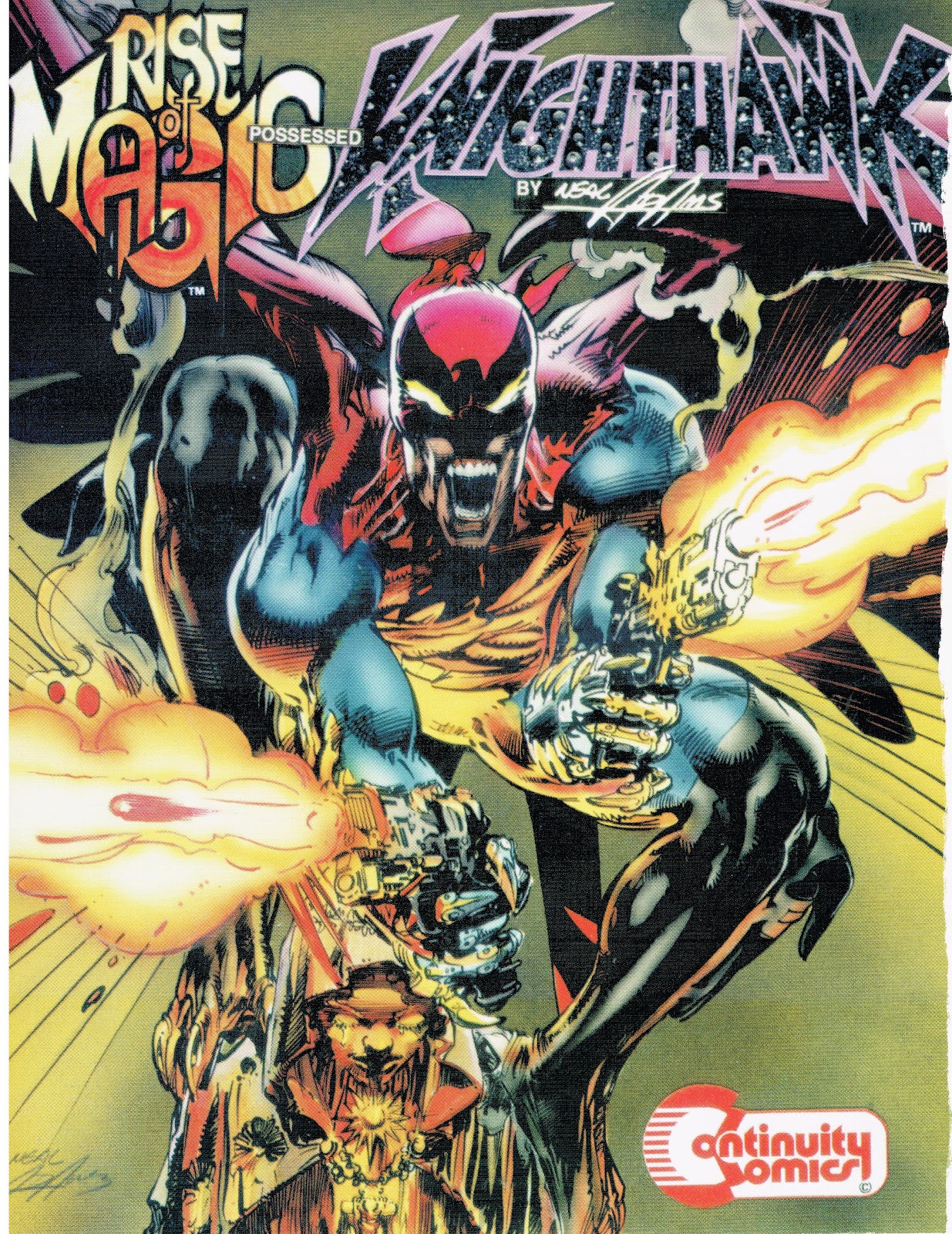 Cap'n's Comics: Knighthawk by Neal Adams