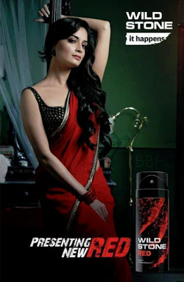 Dia Mirza Hot In Wild Stone Red AD - Hot PHOTOSHOOT Bollywood ...