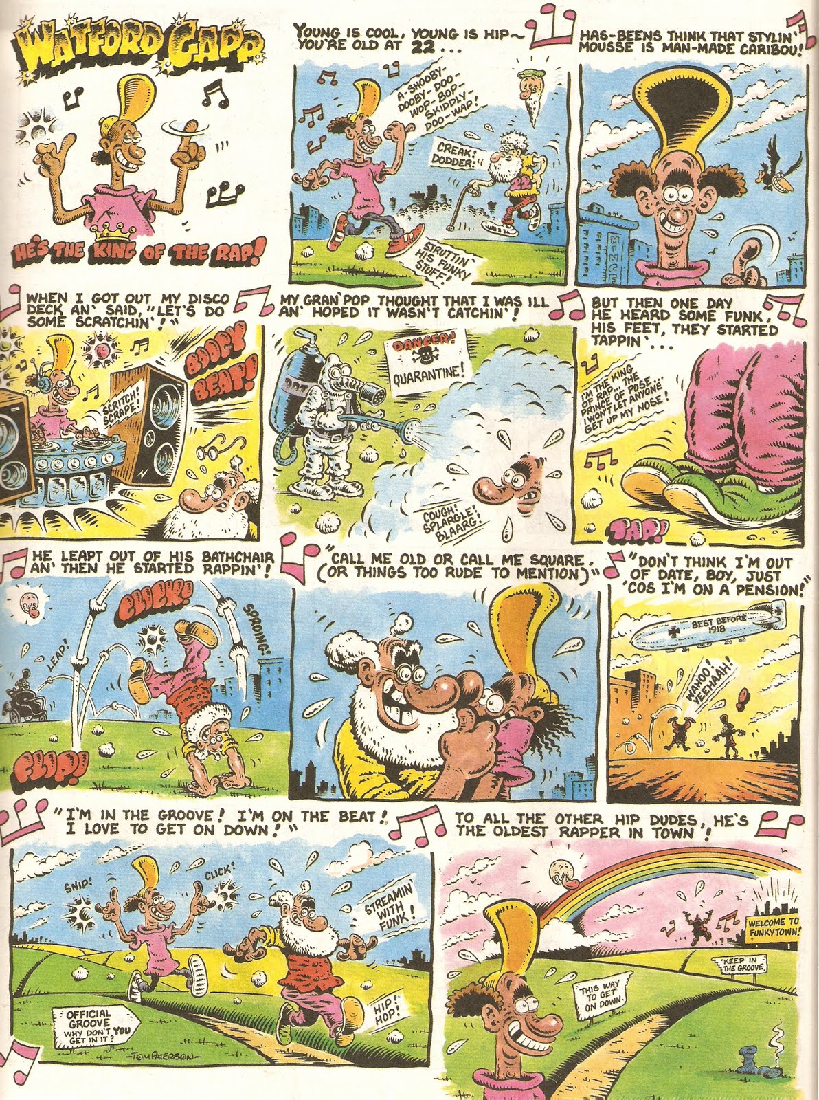 WHIZZER AND CHIPS: Comic strips!