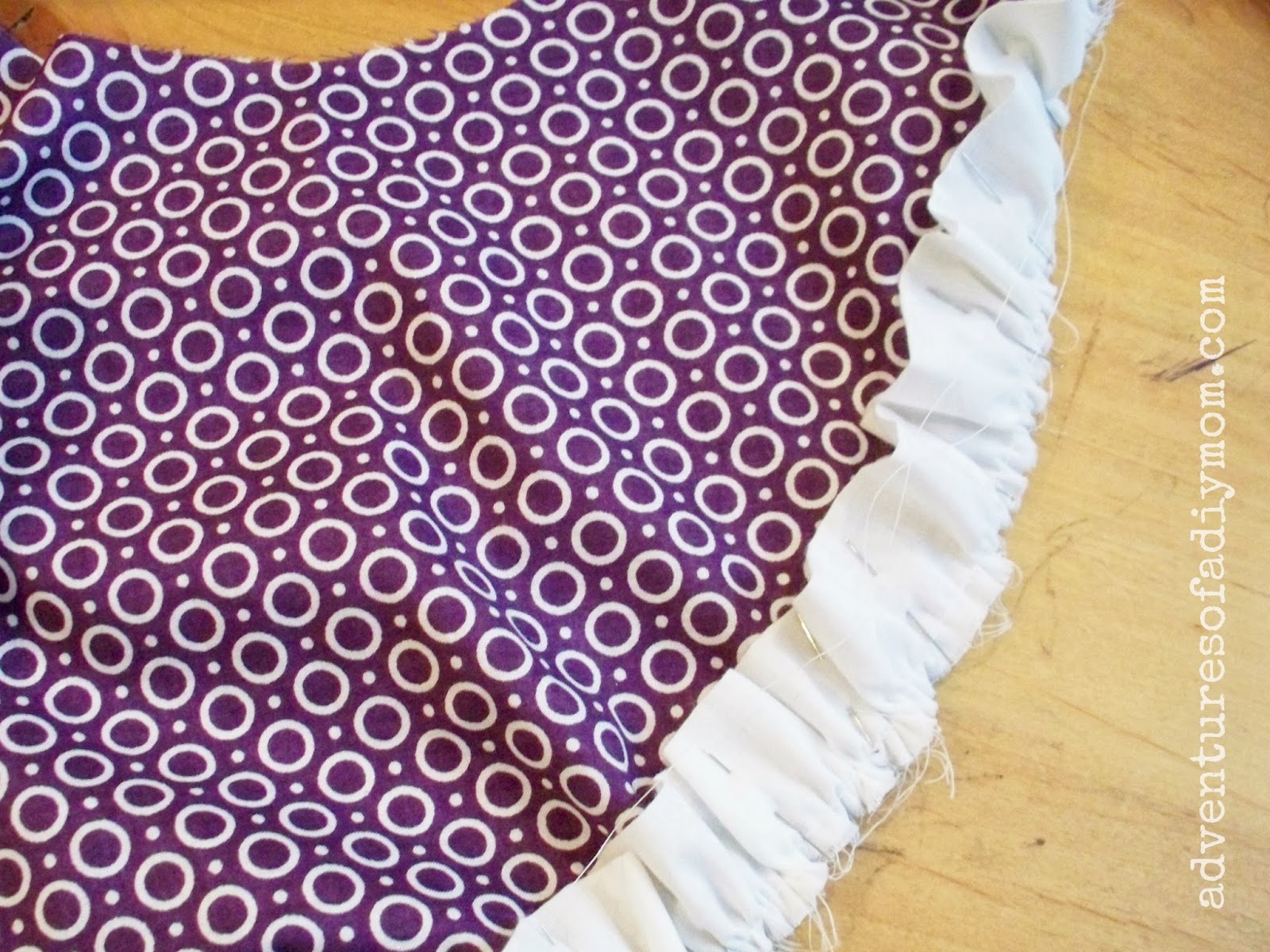 How to Make a Circle Wrap-Around Ruffle Skirt - Adventures of a DIY Mom