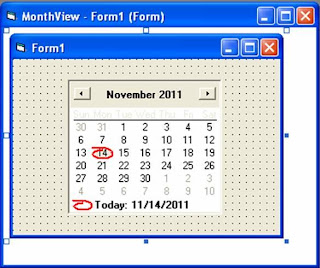 Month View (Calendar) Project