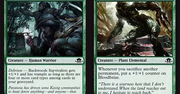 Magic the Gathering Adventures: Eldritch Moon Set Review - Green