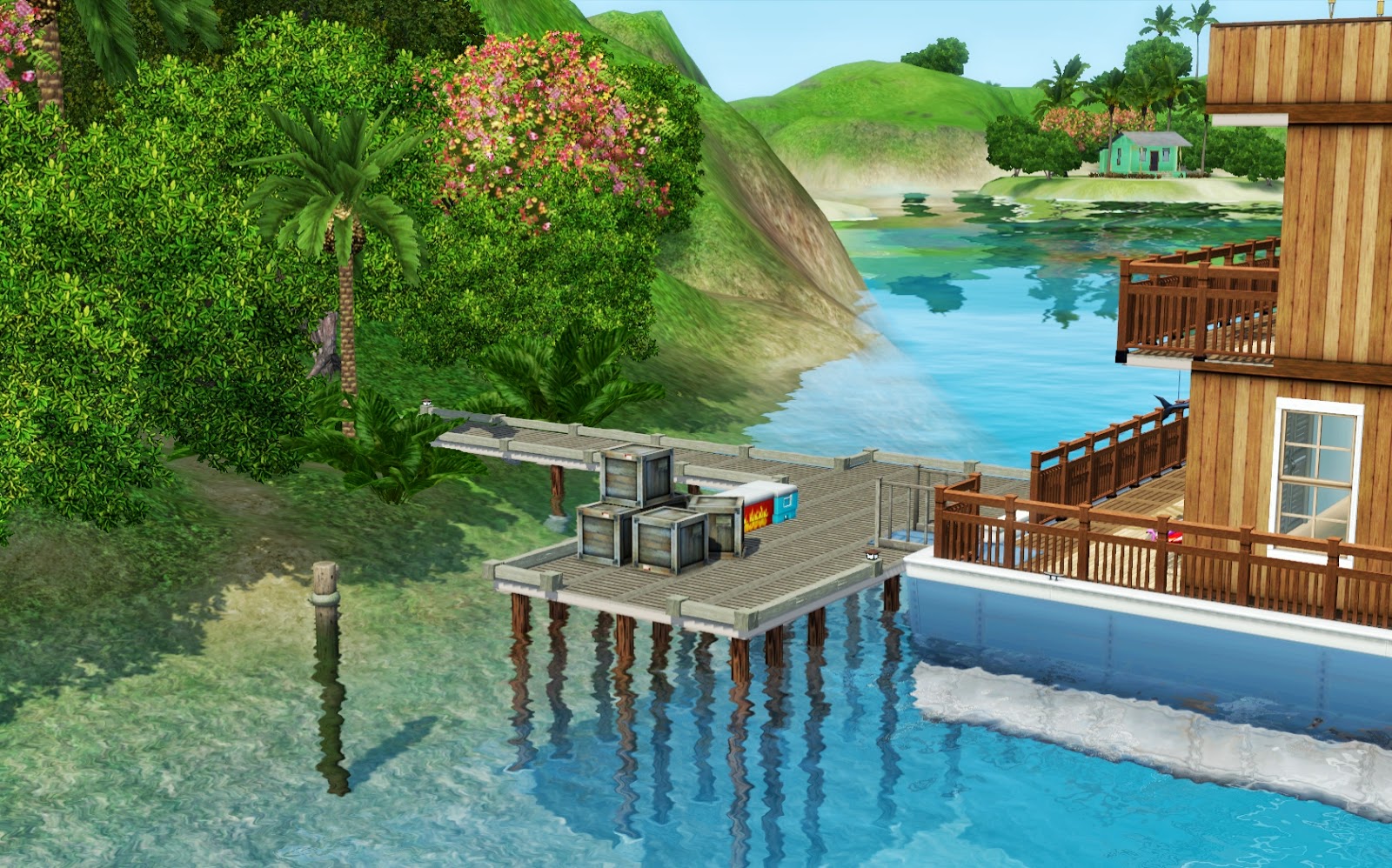 Summer's Little Sims 3 Garden: Isla Paradiso (The Sims 3: Island ...
