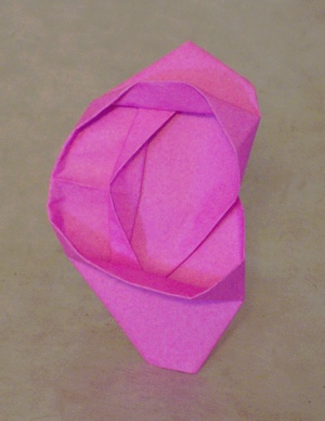 origami Ear Turvey 3D ~ easy instructions to origami