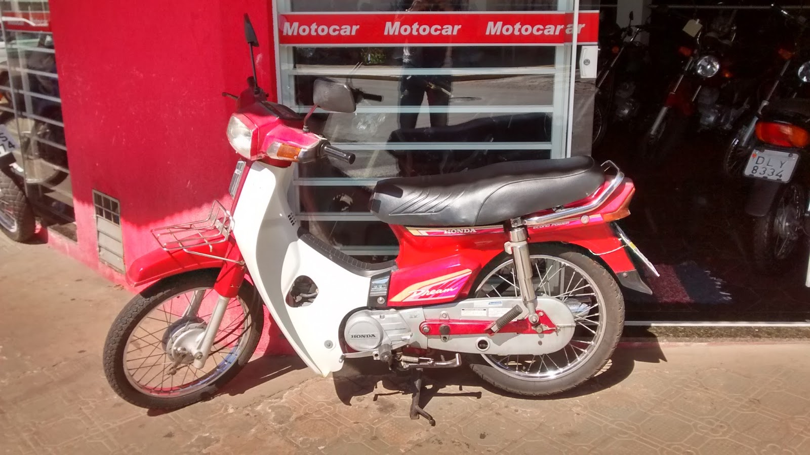 Motocar Motos Usadas Jaboticabal: HONDA DREAM 100 1998 VERMELHA R$2200,00