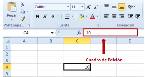 Como utilizar Excel: Barra de formulas