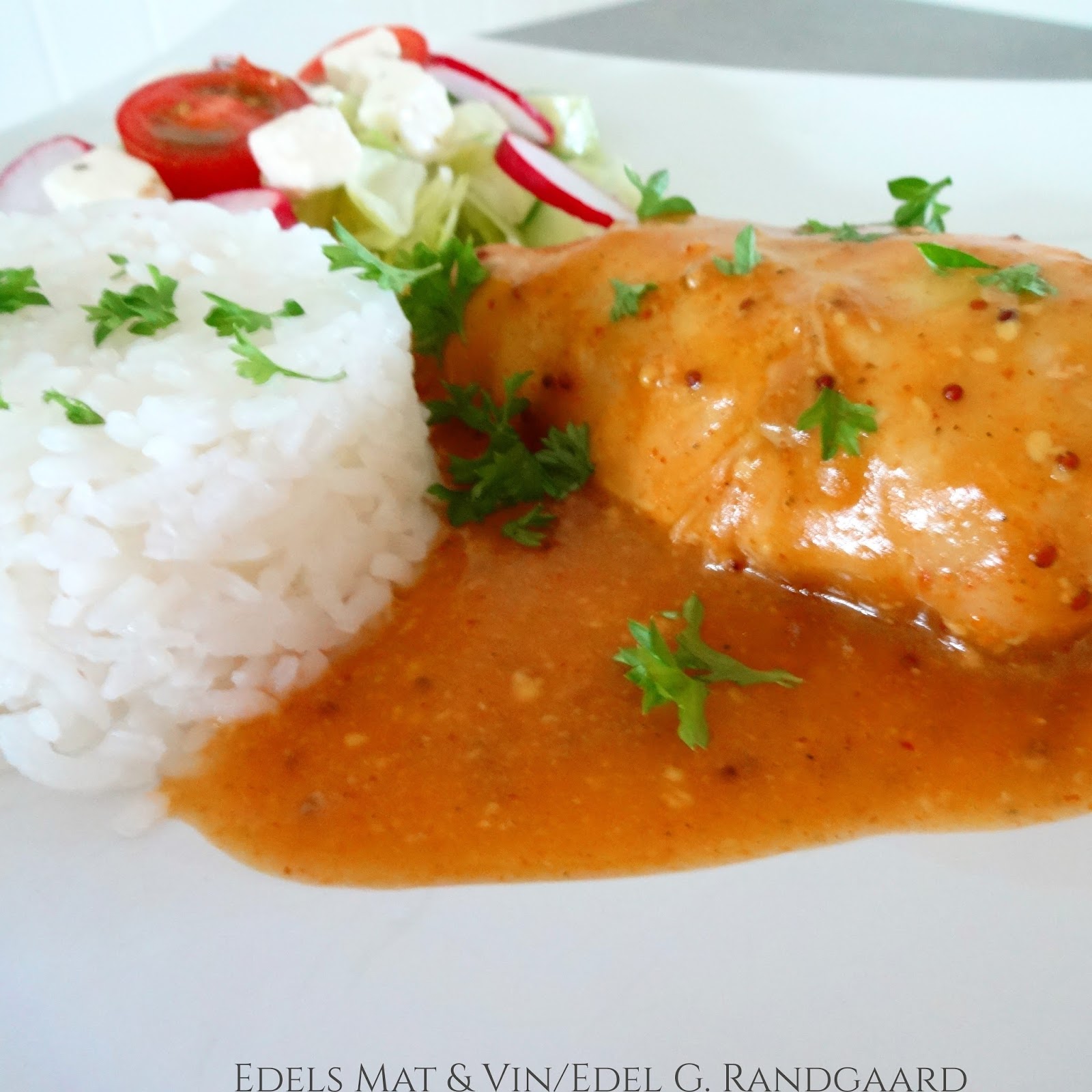 Edels Mat : Kylling curry i Crock-Pot