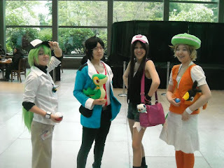 Pokemon Cosplay: Pokemon Cosplay: Cheren and Touko and Bianca and N