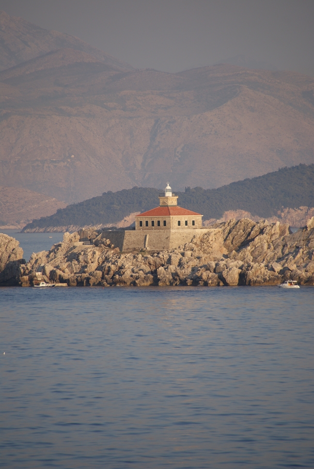 Neal's Lighthouse Blog: Grebeni Lighthouse, Dubrovnik, Croatia