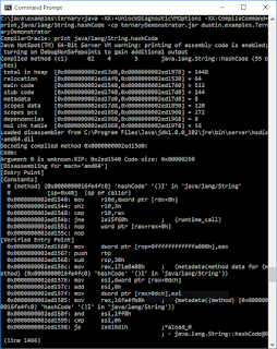 Inspired by Actual Events: Running -XX:CompileCommand on Windows