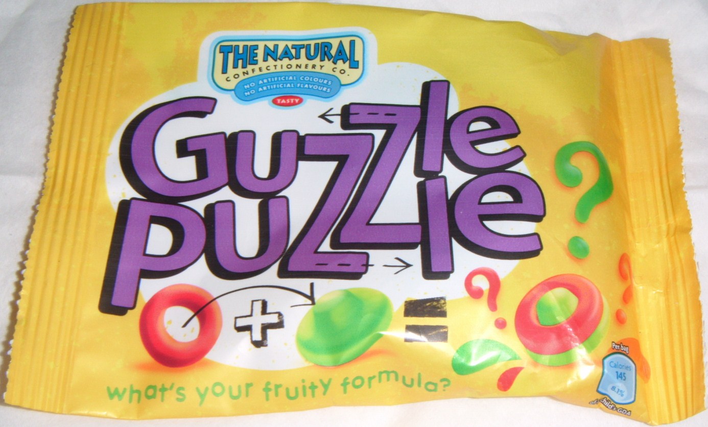 FOODSTUFF FINDS: Guzzle Puzzle Sweets [The Natural Confectionery Co ...