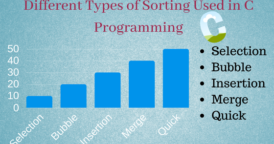 what-are-different-types-of-sorting-used-in-c-programming
