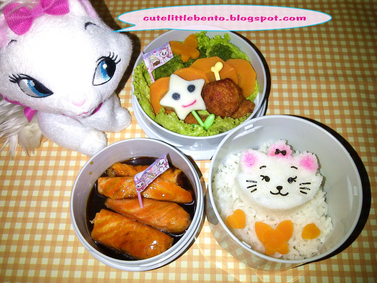 Cute Little Bento: Marie Cat Lunch ,, Bento # 024