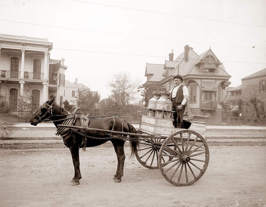 Old Picture of the Day: Milk Delivery