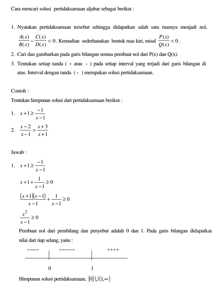 Materi Kalkulus 1 : Sistem Bilangan Real - Inovstudy Situs Belajar Online
