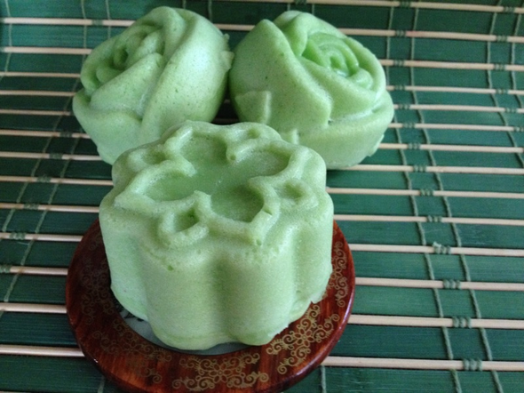 Mini pandan cake pour la fêter la Mi-automne - Miam ! Des biscuits