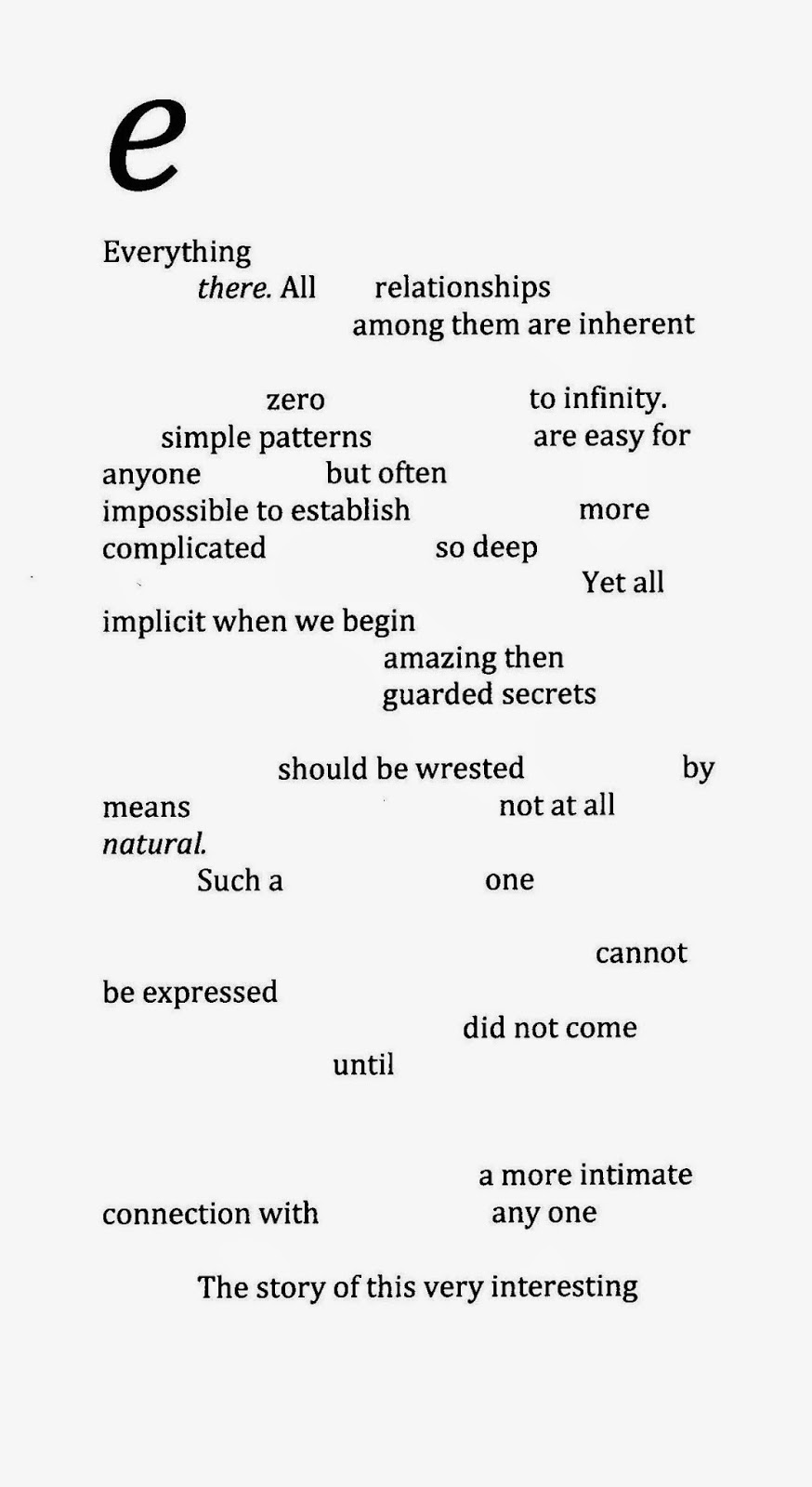 Poet Teacher Seeks World: National Poetry Month: April 21, 2015