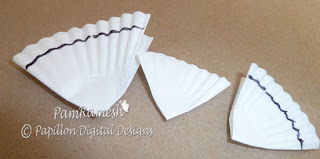 As you can see above I had to cut down the large one and 1 mini so that ...