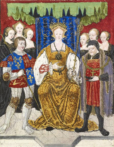 Tudor Faces: Anne Boleyn as 'The Lady of the Garter': A Rediscovered ...