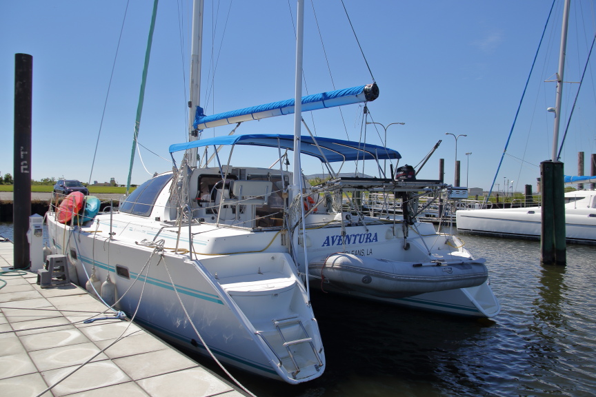 Sailing The Gulf Coast: Aventura, our Lagoon 37 TPI cat is available