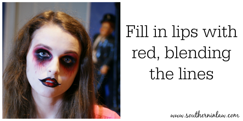 Southern In Law: Step by Step Halloween Zombie Look Tutorial