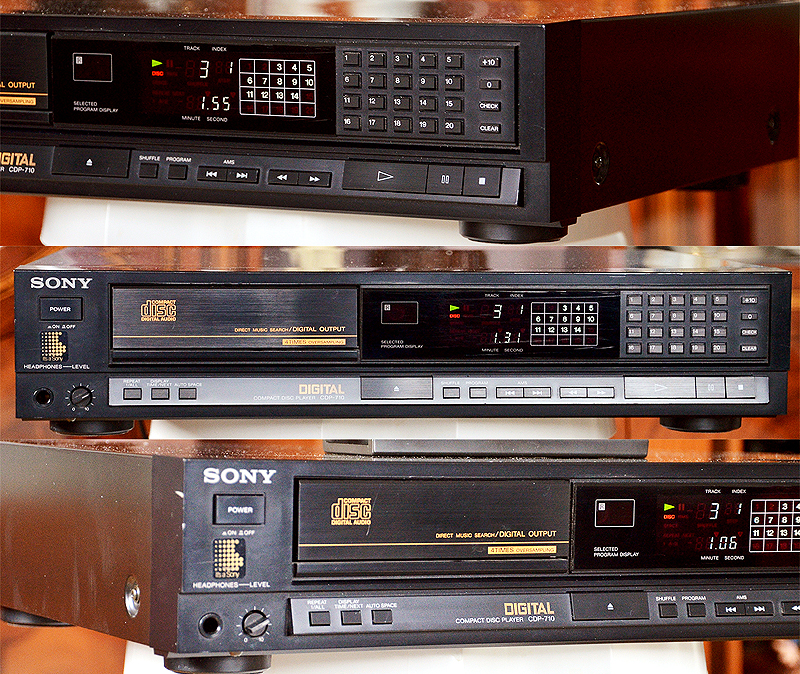 CD-проигрыватель Sony CDP-710 - ПКД на TDA-1541 в Московском магазине ...