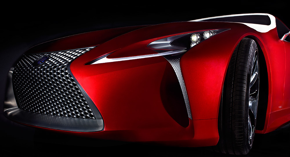 Exotics In India: Photos: Lexus Sleek Hybrid 2+2 Sport Coupe Design Concept