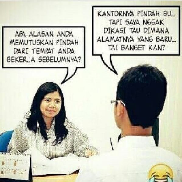 11 Meme Interview Kerja Ini Kocak Banget Bikin Ngakak HRD